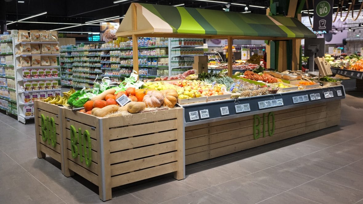 10 inspirations design pour votre rayon fruits et légumes - Someva