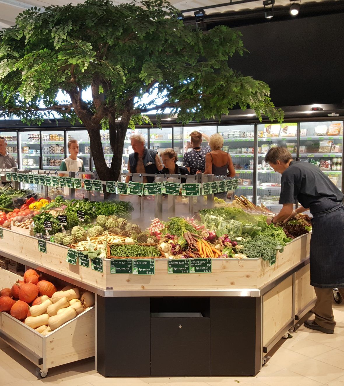 10 inspirations design pour votre rayon fruits et légumes - Someva